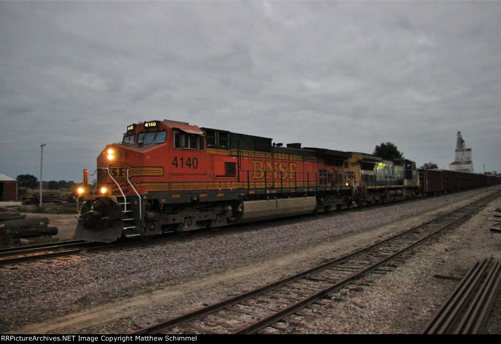North Bound Herzog Ballast Train